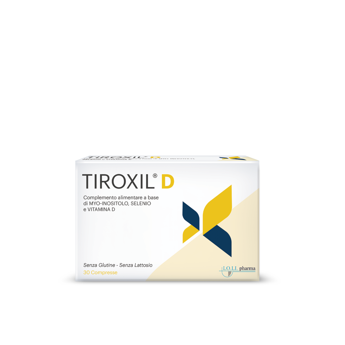 Tiroxil D dietary supplement with selenium and Vitamin D - Lo.Li. Pharma